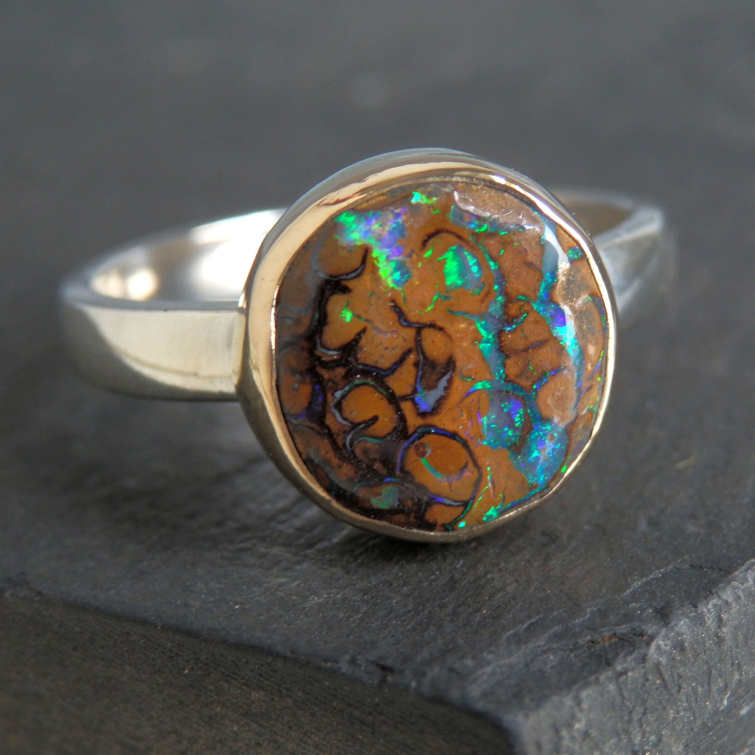Matrix Opal Ring