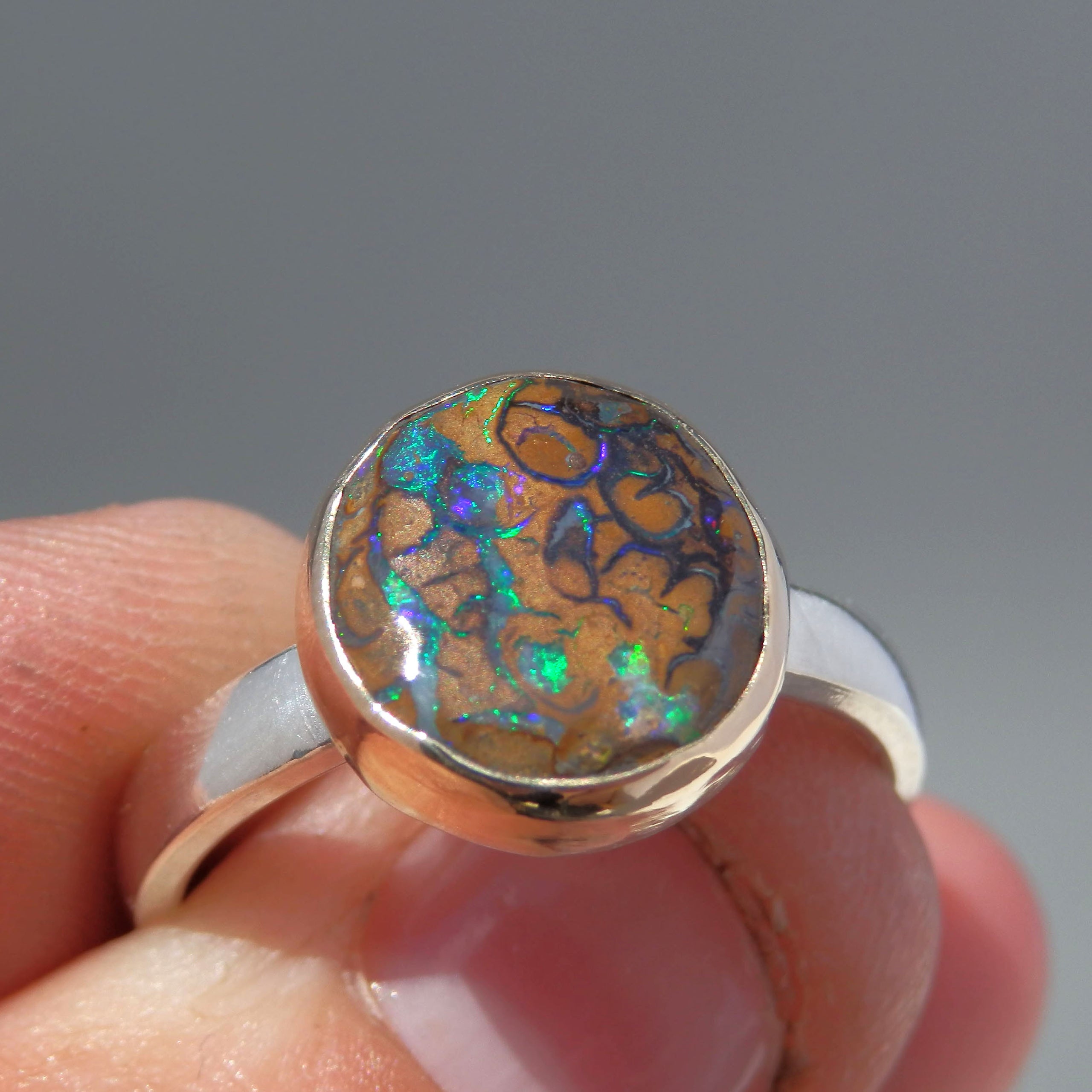 Matrix Opal Ring